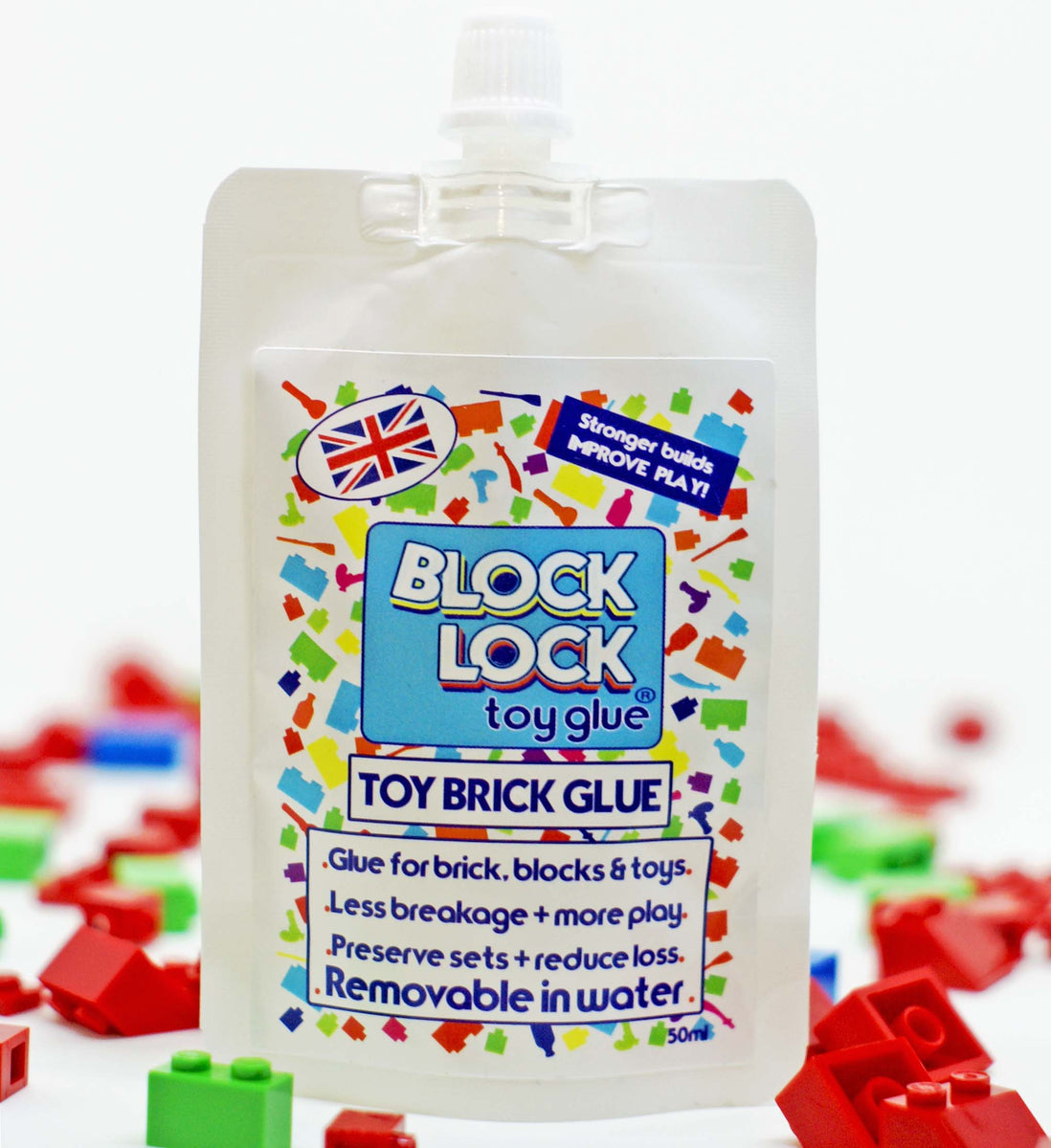 GLUE FOR TOY LEGO bricks sets kits compatible with many toy blocks ...